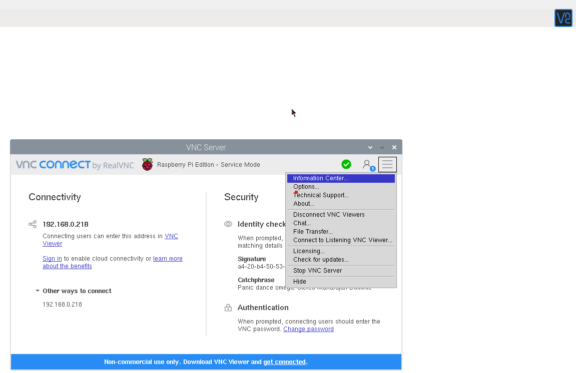 Raspberry Pi VNC設定 – braingate